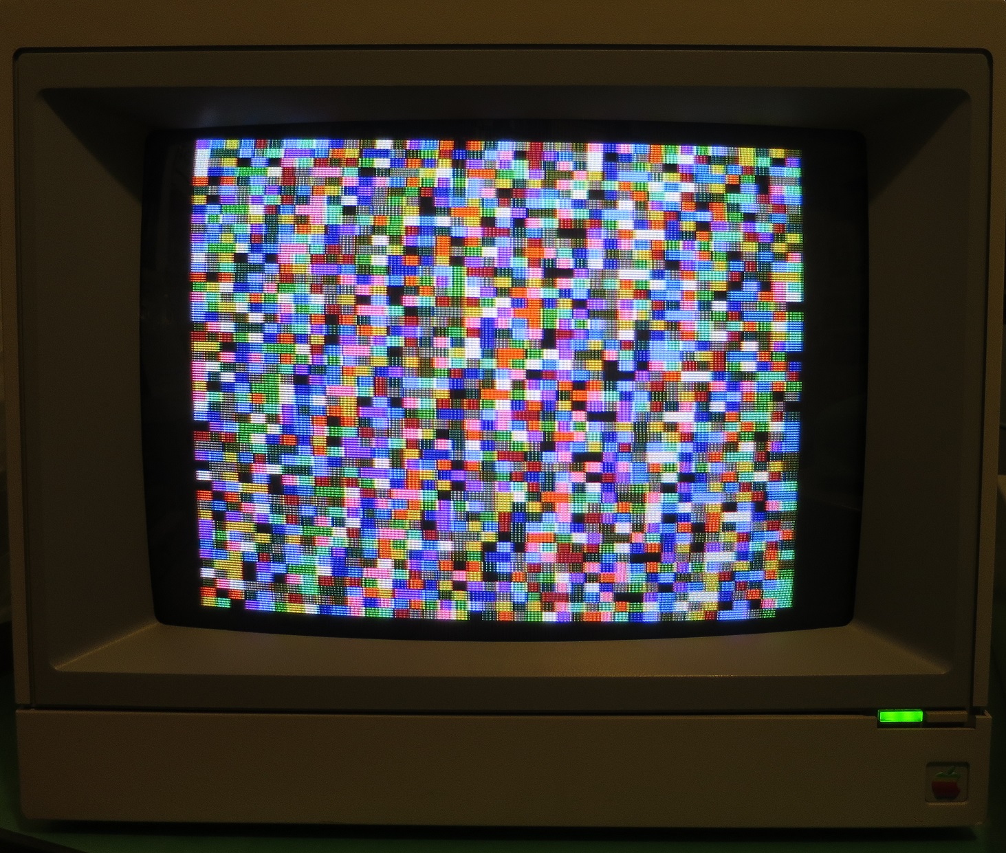 Platinum Apple IIe & AppleColor Monitor - International Varieties